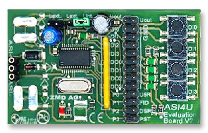 ASI4U EVALUATION BOARD V2.0 - Zmdi - Evaluation Board, CMOS Integrated ...