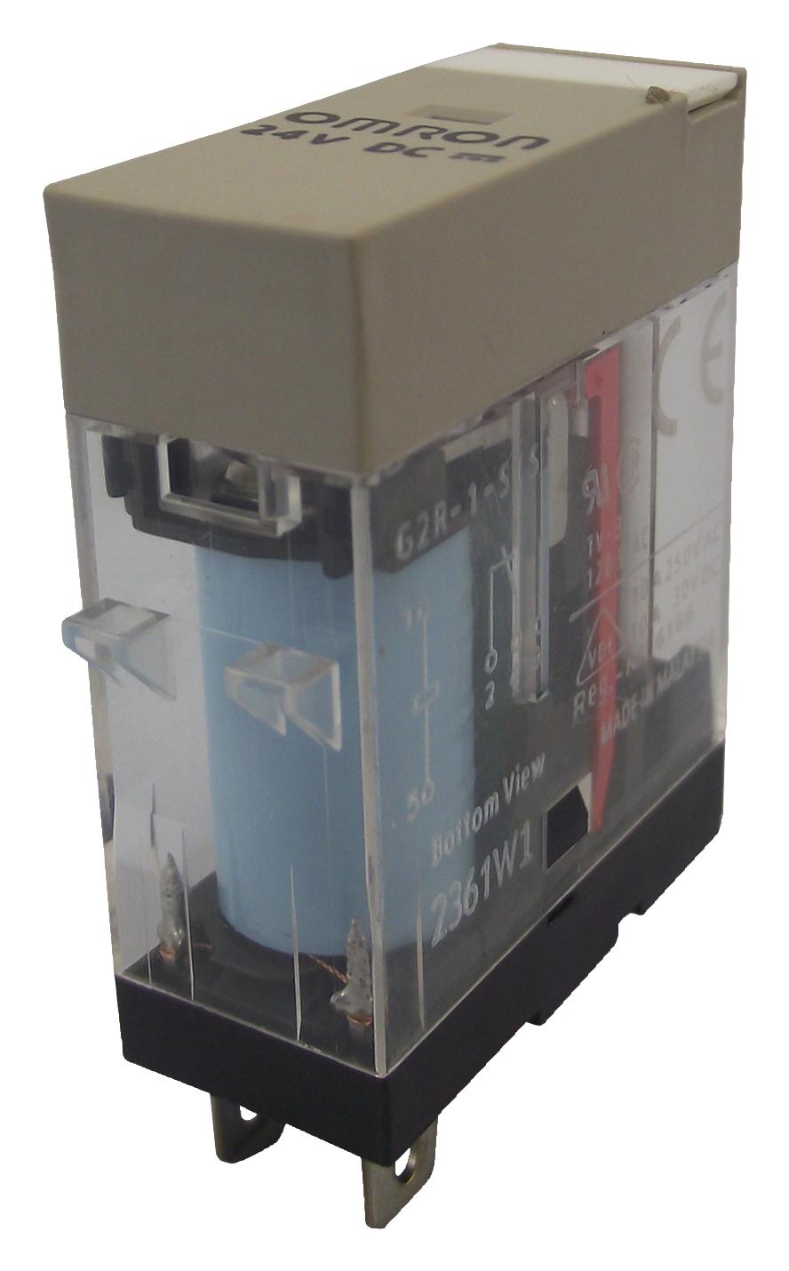 G2R-1-S DC24(S) - Omron Industrial Automation - General Purpose Relay, G2RS Series, Power