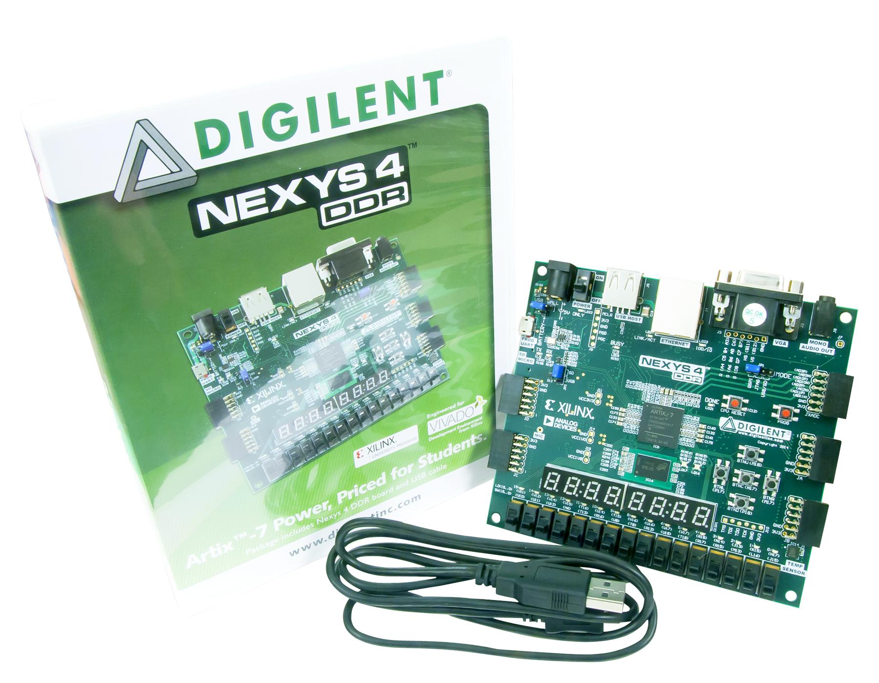 410-292 - Digilent - Development Board, FPGA, Nexys4 DDR