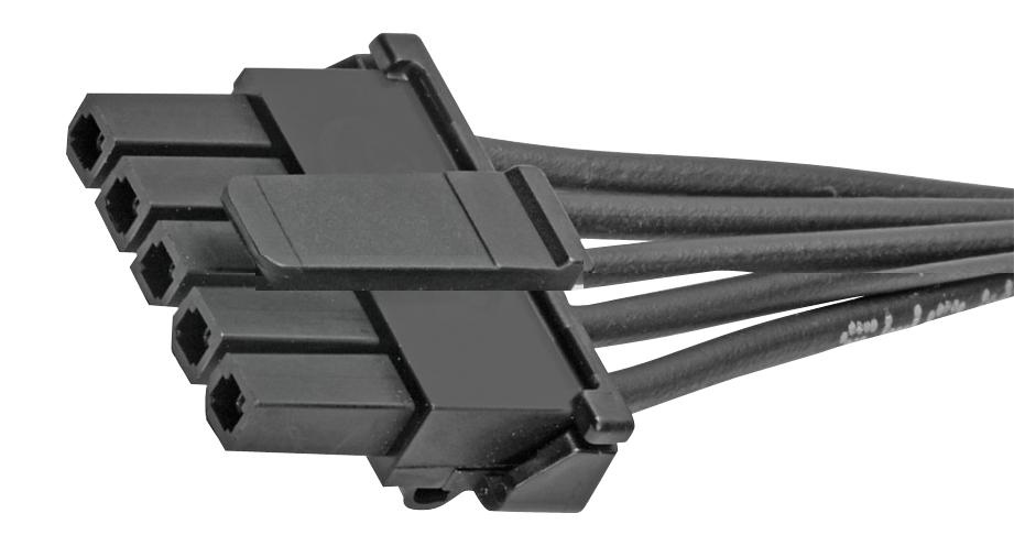 145132-0510 - Molex - Cable Assembly, Micro-Fit TPA Receptacle to Micro-Fit TPA Receptacle, 5 Ways