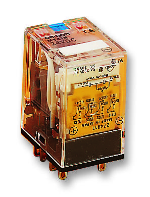 MY2 DC24 - Omron Industrial Automation - Power Relay, DPDT, 24 VDC