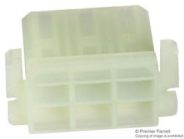 180904 - Amp - Te Connectivity - Connector Housing, FASTIN FASTON, Plug